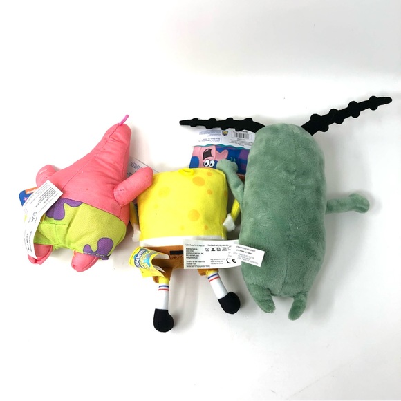 Good Stuff | Toys | Set Of 3 Spongebob Squarepants Patrick And Plankton ...
